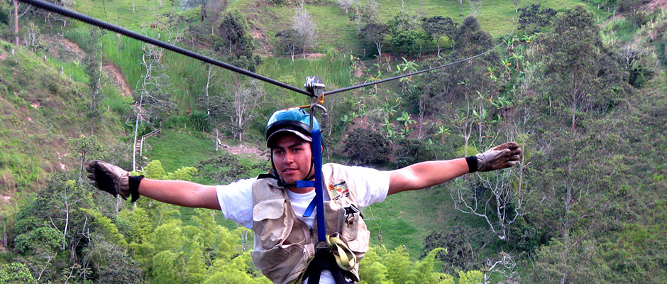 Donde practicar canopy en Colombia - Canopy Las Ardillas